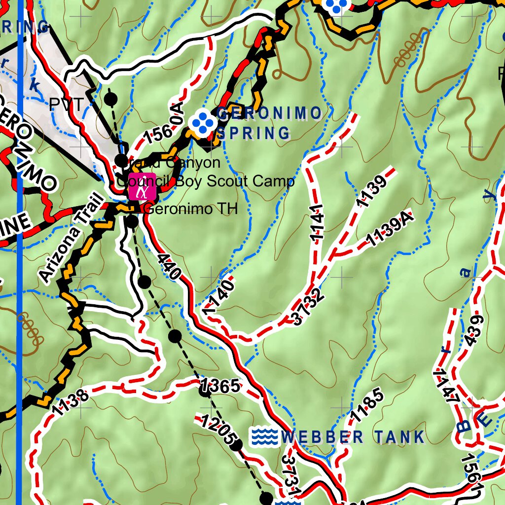 Arizona HuntMap GMU 22N Map by HuntMap, LLC | Avenza Maps