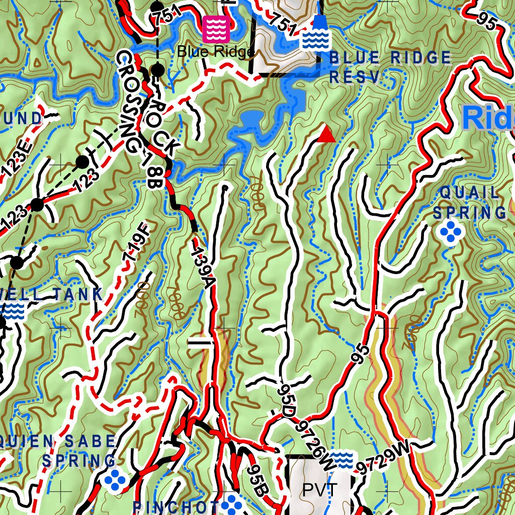 Arizona HuntMap GMU 5A Map by HuntMap, LLC | Avenza Maps