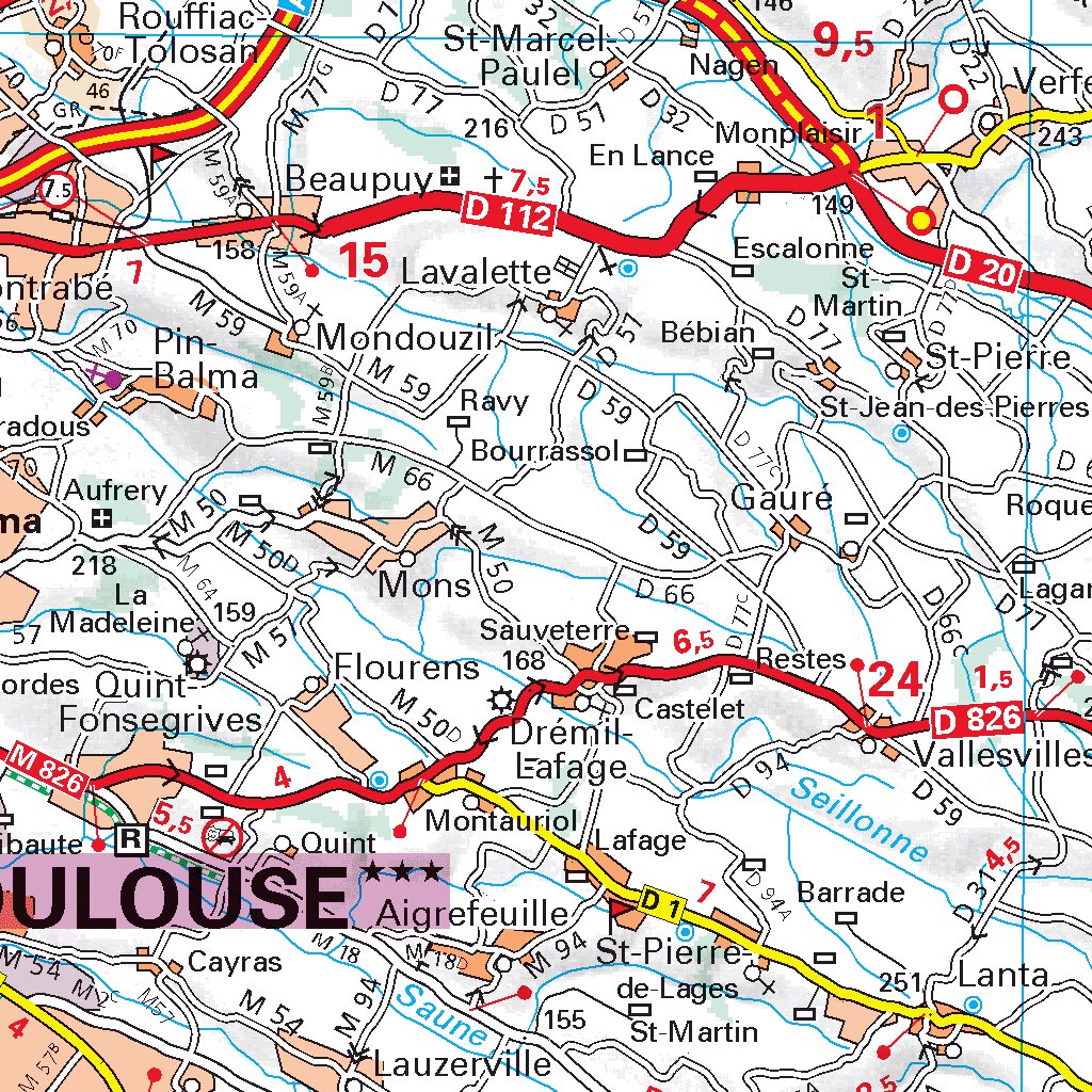 Carte Gurande Et Ses Environs