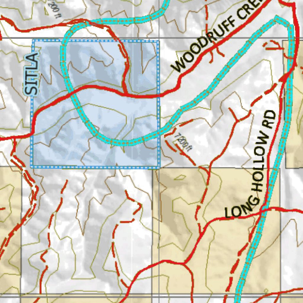 UT Cache Crawford Mtn 32 Hybrid Mule Deer Map by Utah HuntData LLC | Avenza Maps