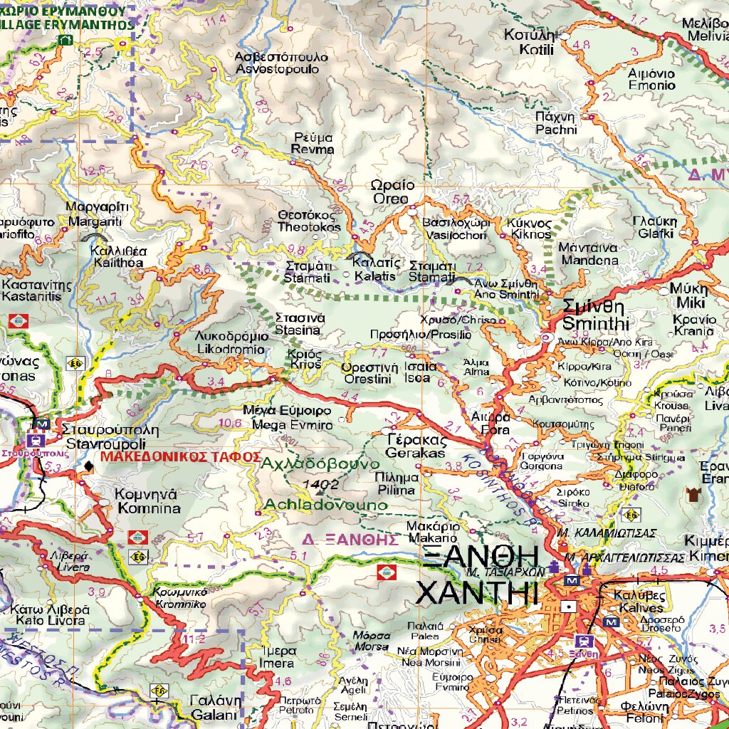 Thraki 2024 Map by Anavasi editions | Avenza Maps