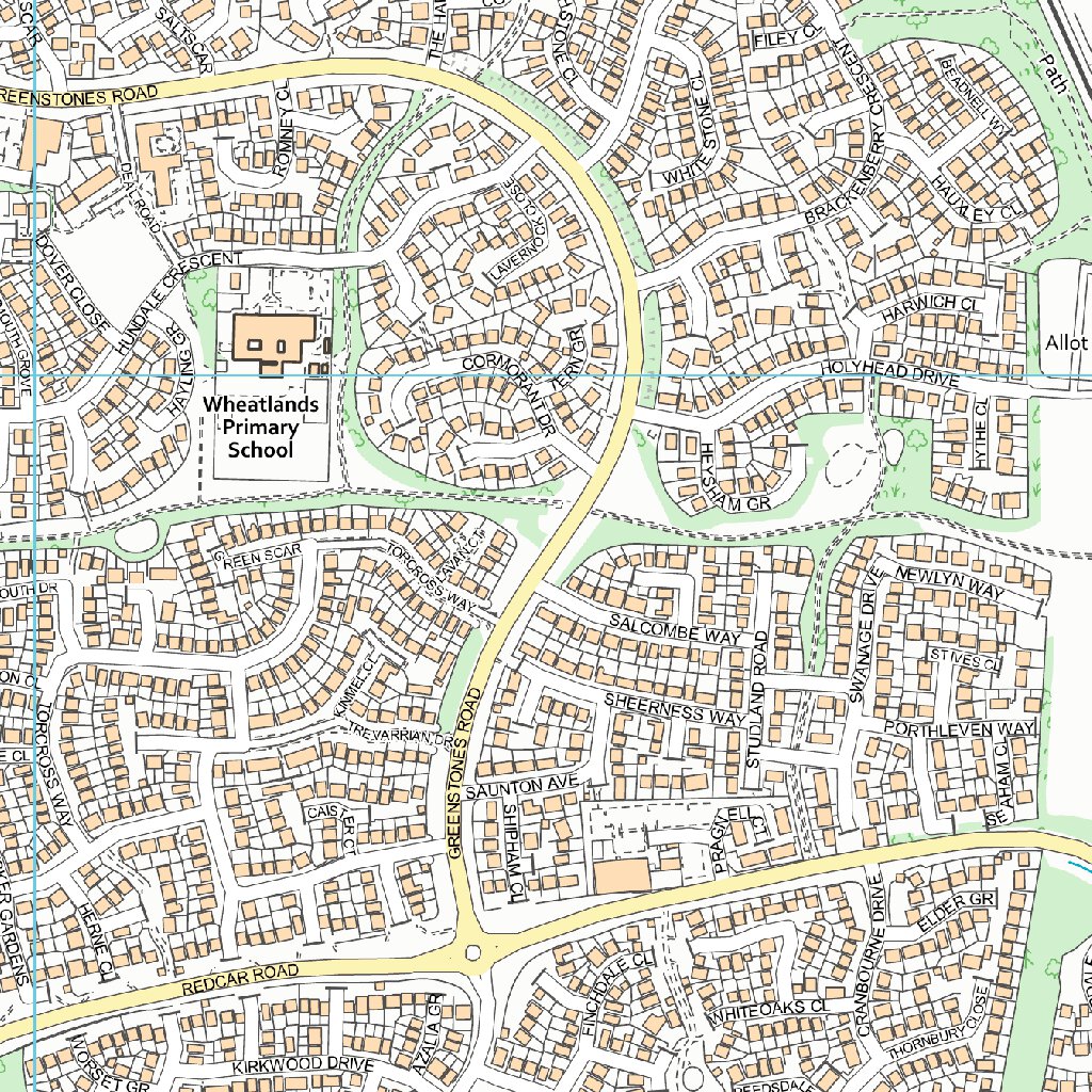Guisborough Ward 1 (1:10,000) Map by UK Topographic Maps | Avenza Maps