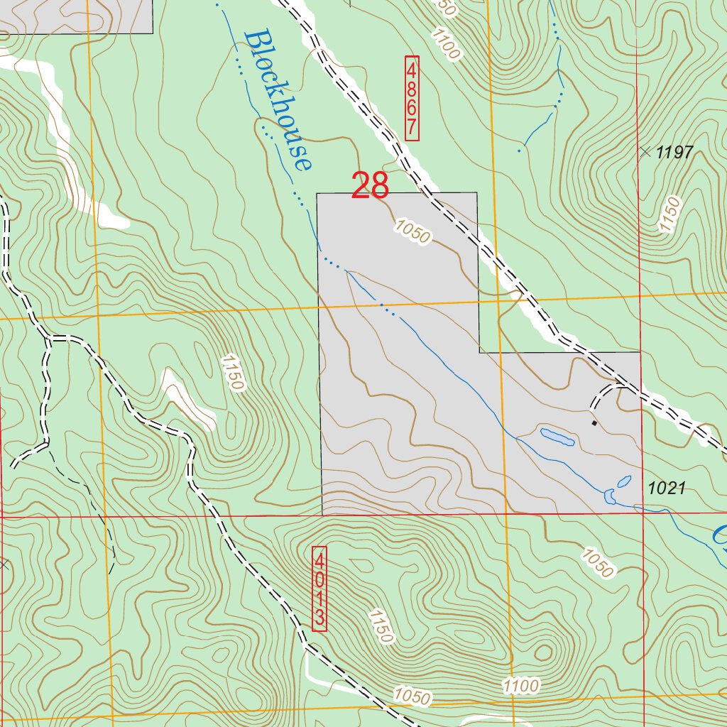 McKinley, MI FSTopo Legacy Map by US Forest Service - Topo | Avenza Maps