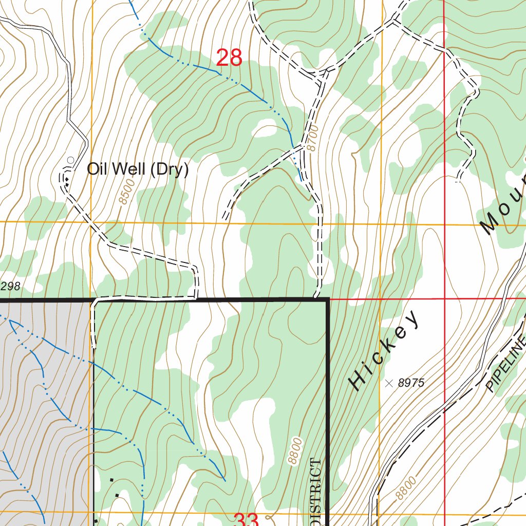 Table Mountain, WY FSTopo Legacy Map by US Forest Service - Topo | Avenza Maps