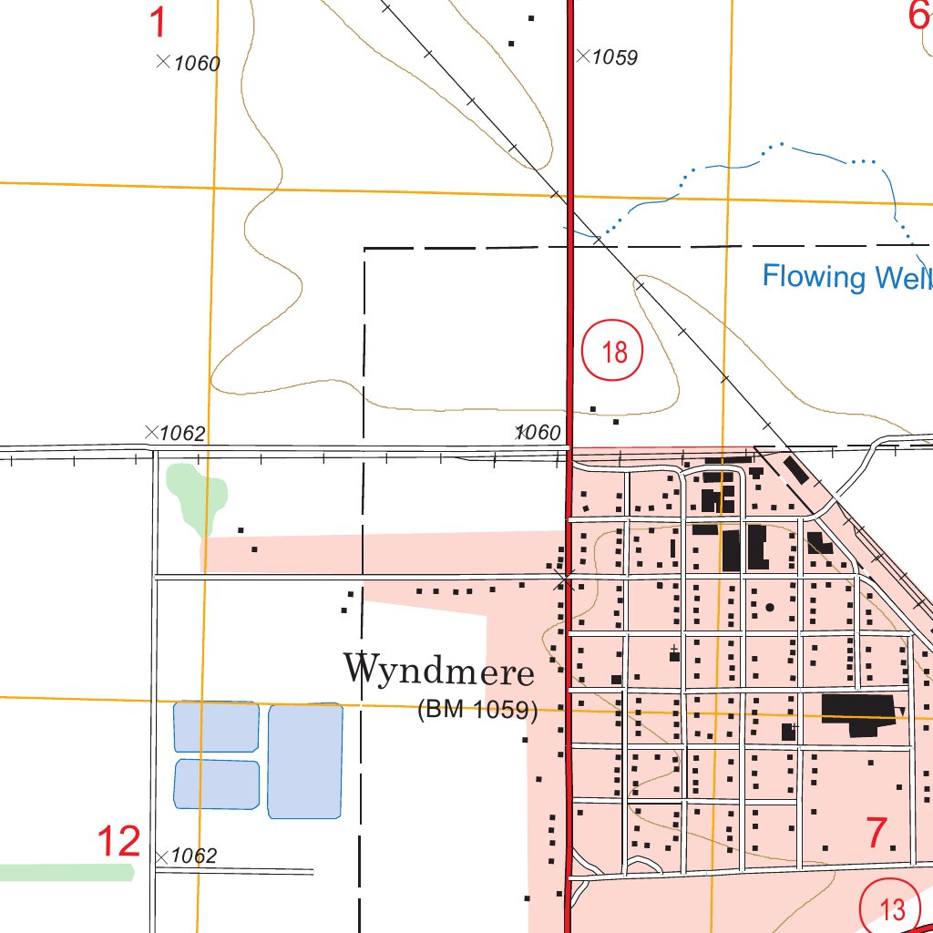 Wyndmere, ND FSTopo Legacy Map by US Forest Service - Topo | Avenza Maps