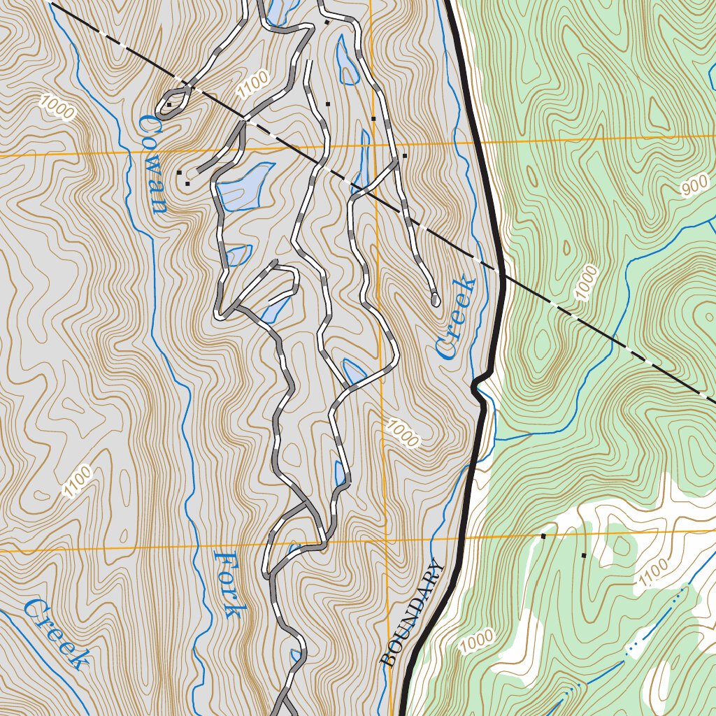 Zachariah, KY FSTopo Legacy Map by US Forest Service - Topo | Avenza Maps
