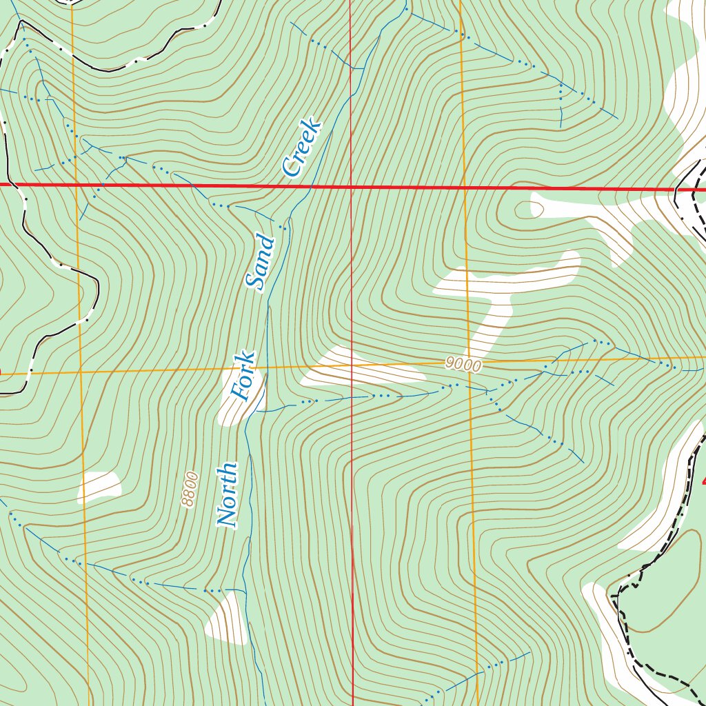 Bear Mountain, CO FSTopo Map by US Forest Service - Topo | Avenza Maps