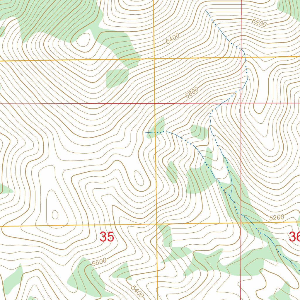 Clevenger Butte, OR FSTopo Map by US Forest Service - Topo | Avenza Maps