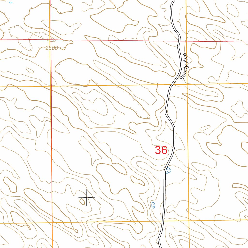 Dunning NW, NE FSTopo Map by US Forest Service - Topo | Avenza Maps