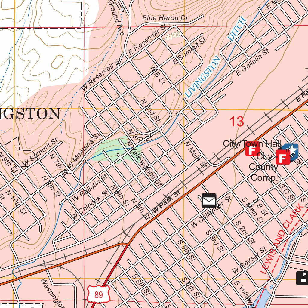 Livingston, MT FSTopo Map by US Forest Service - Topo | Avenza Maps