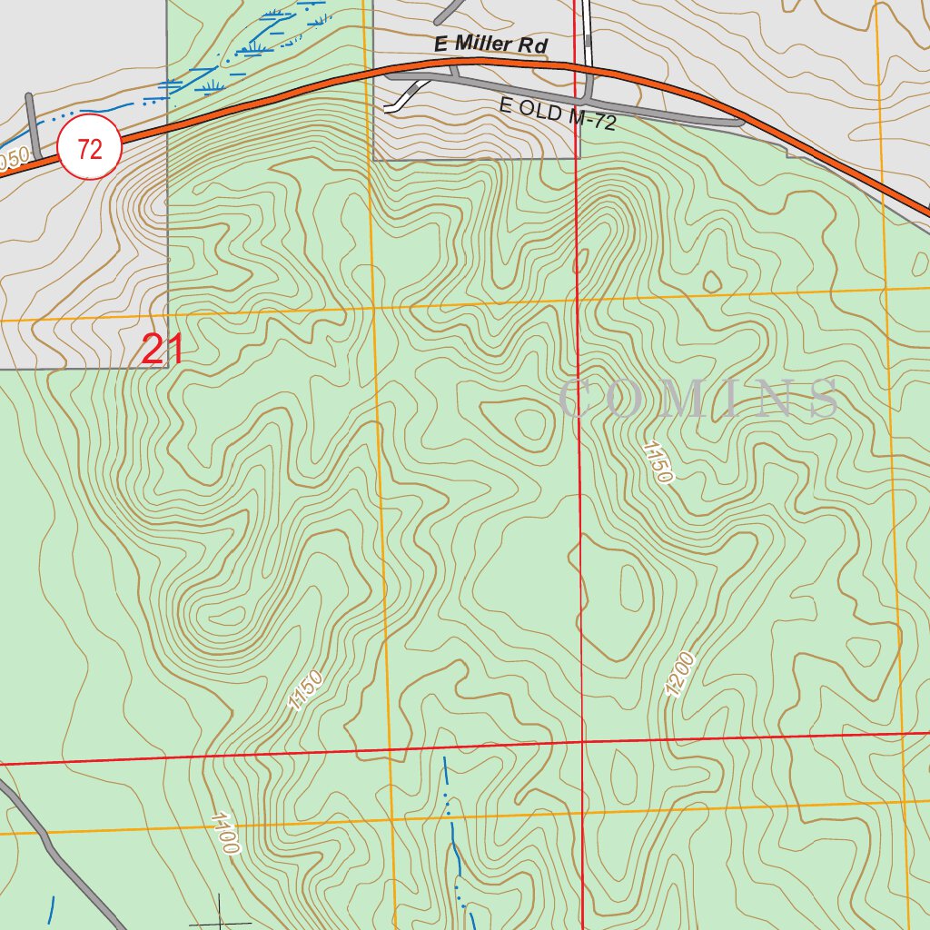 McKinley, MI FSTopo Map by US Forest Service - Topo | Avenza Maps