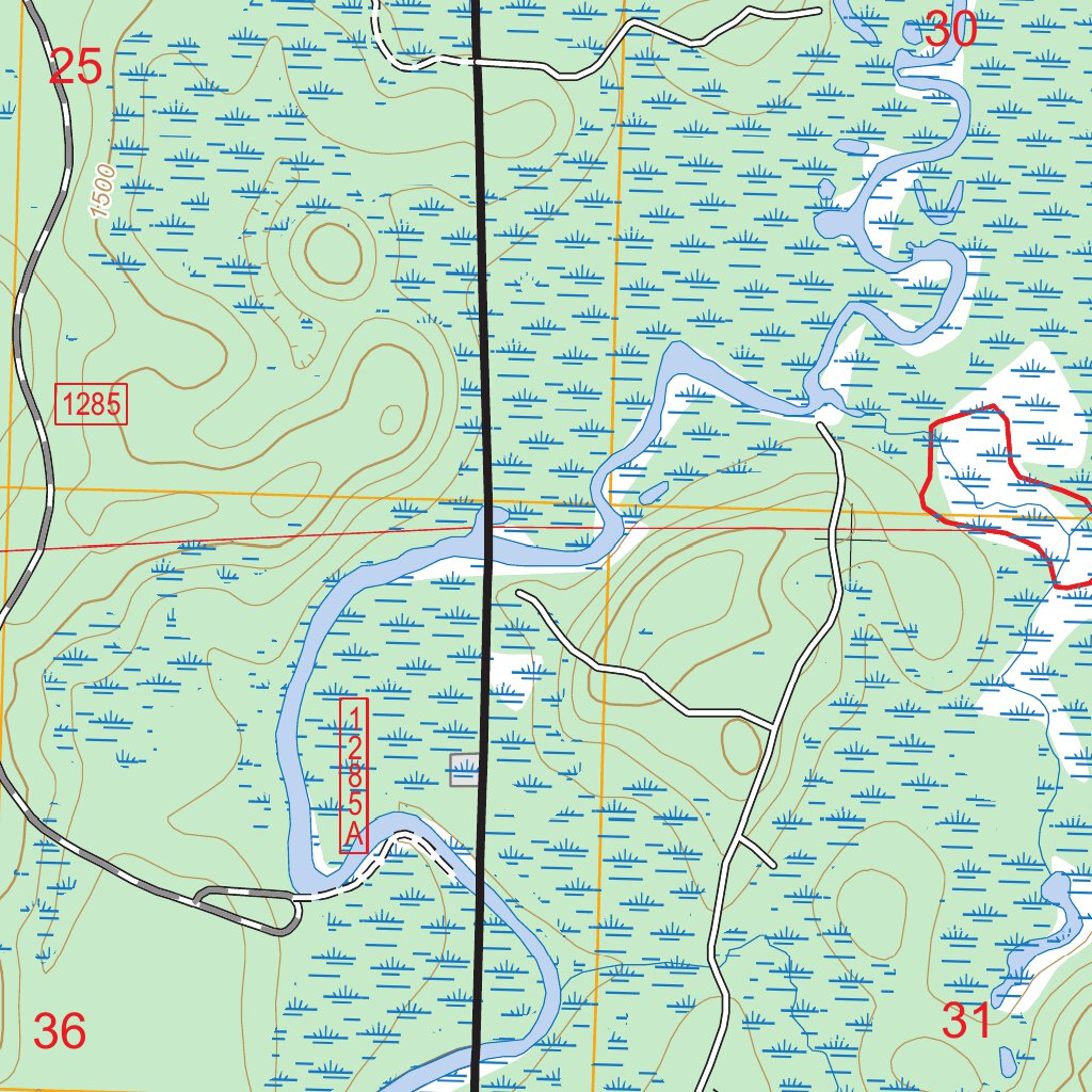 Shanagolden, WI FSTopo Map by US Forest Service - Topo | Avenza Maps