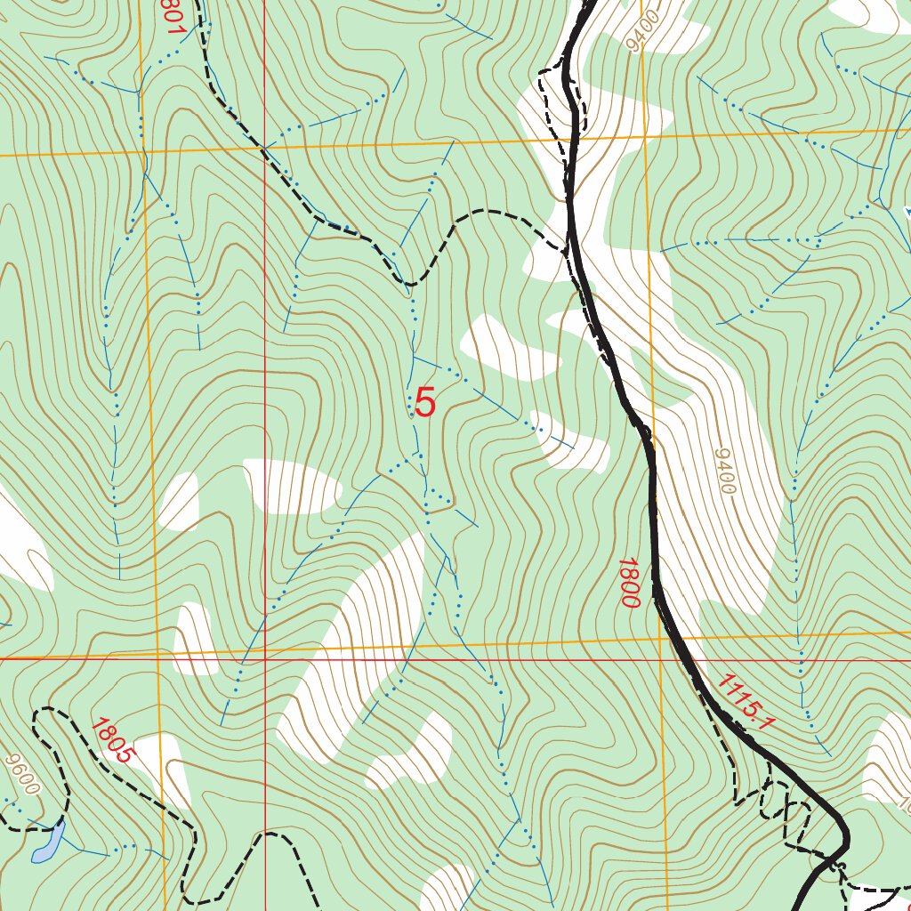 Sleepy Cat Peak, CO FSTopo Map by US Forest Service - Topo | Avenza Maps
