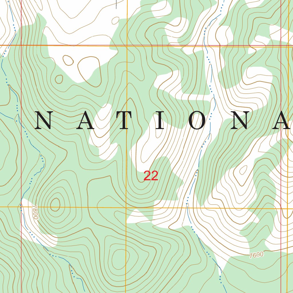 Stargo Creek, NV FSTopo Map by US Forest Service - Topo | Avenza Maps