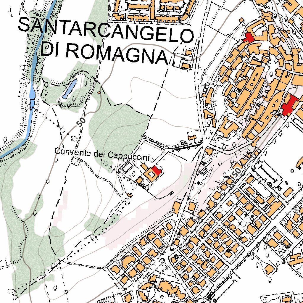 Sant'Arcangelo di Romagna 10K Map by Boreal Mapping | Avenza Maps