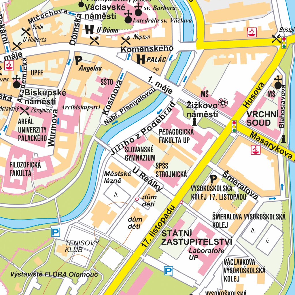 Olomouc city Map – UNESCO site by Kartografie PRAHA, a. s. | Avenza Maps