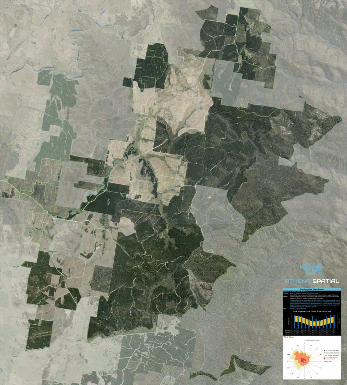 Coolangubra State Forest 2024 Map by Athena Spatial | Avenza Maps