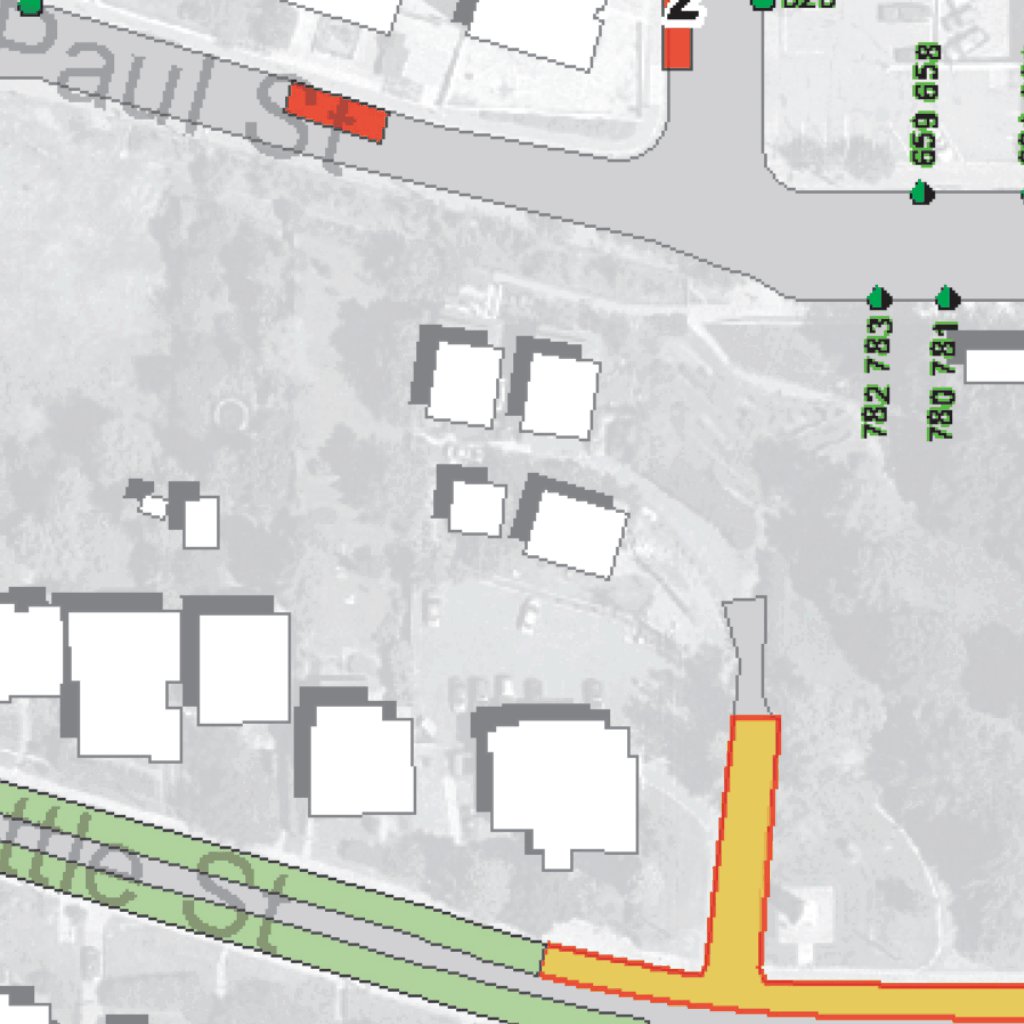 Kamloops Downtown Parking Areas Map by Avenza Systems Inc. | Avenza Maps