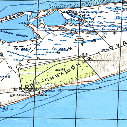 Soviet Genshtab - l36-071--(1987) - Ukraine Map by Avenza Systems Inc. | Avenza Maps