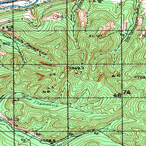 Soviet Genshtab - m50-006 - Russia Map by Avenza Systems Inc. | Avenza Maps