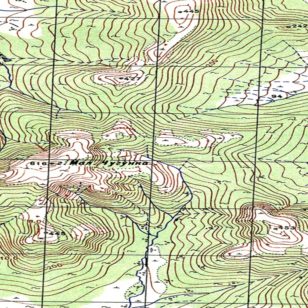 Soviet Genshtab Map - p58-045/046--(1953) - Russia by Avenza Systems Inc. | Avenza Maps