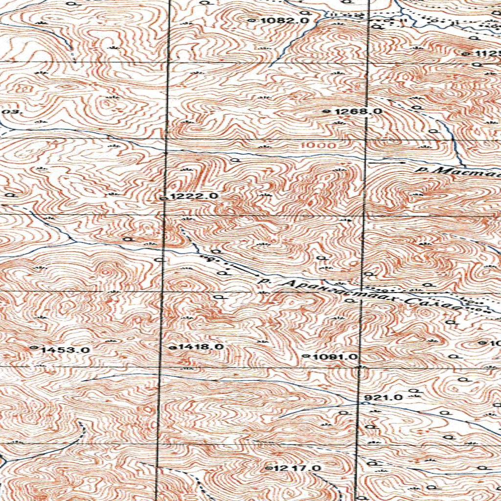 Soviet Genshtab Map - q51-019/020 - Russia by Avenza Systems Inc. | Avenza Maps