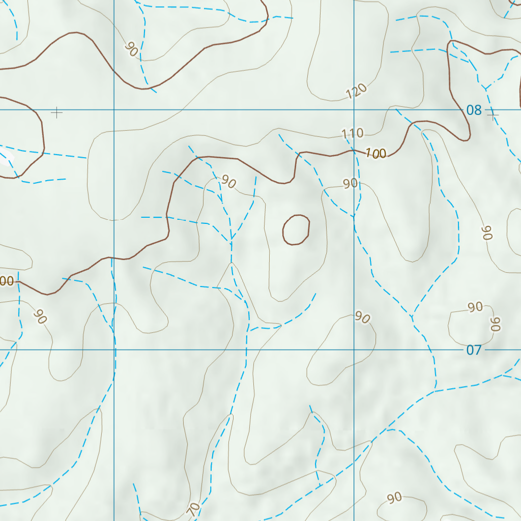 Hornet Creek (7474-43) Map by Department of Natural Resources and Mines ...