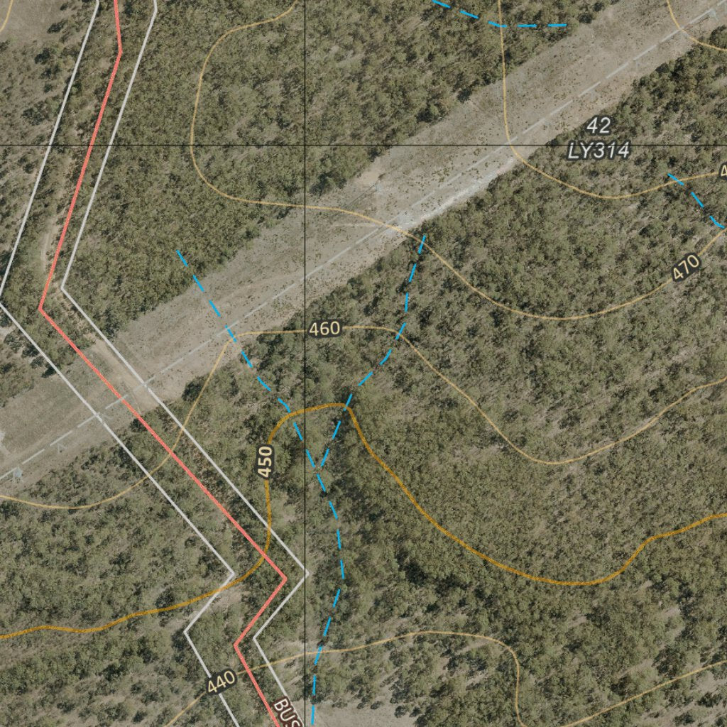 Downfall Creek (9144-244i) Map by Department of Resources | Avenza Maps