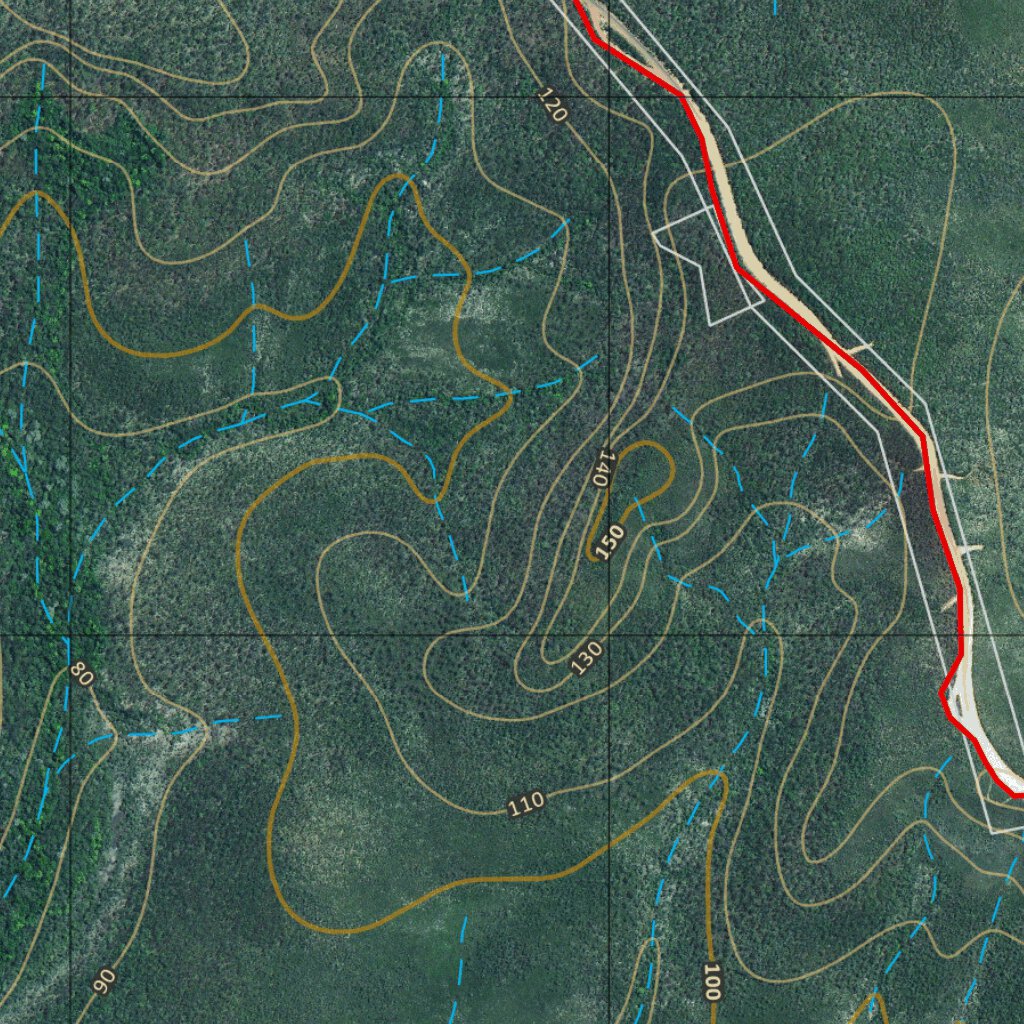 Hornet Creek (7474-44i) Map by Department of Resources | Avenza Maps