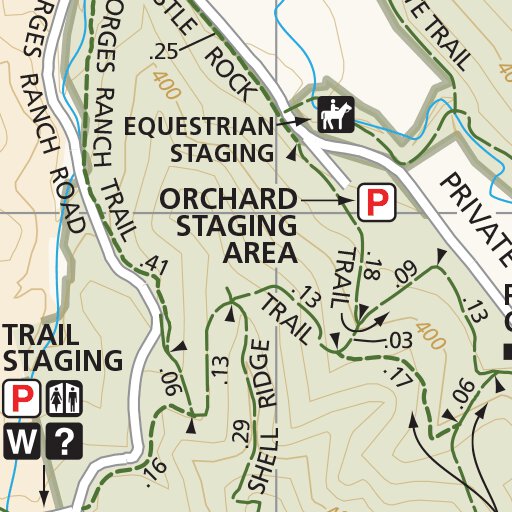 Diablo Foothills Regional Park Map by EBRPD | Avenza Maps