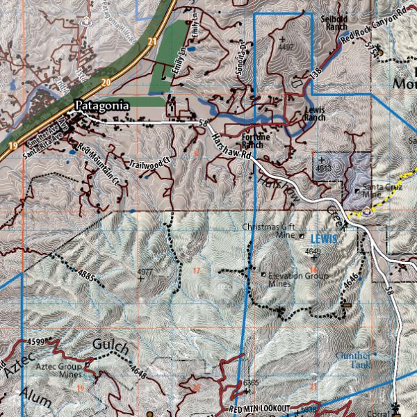 Arizona GMU 35B - FlatlineMaps 25 Map by Flatline Maps LLC | Avenza Maps