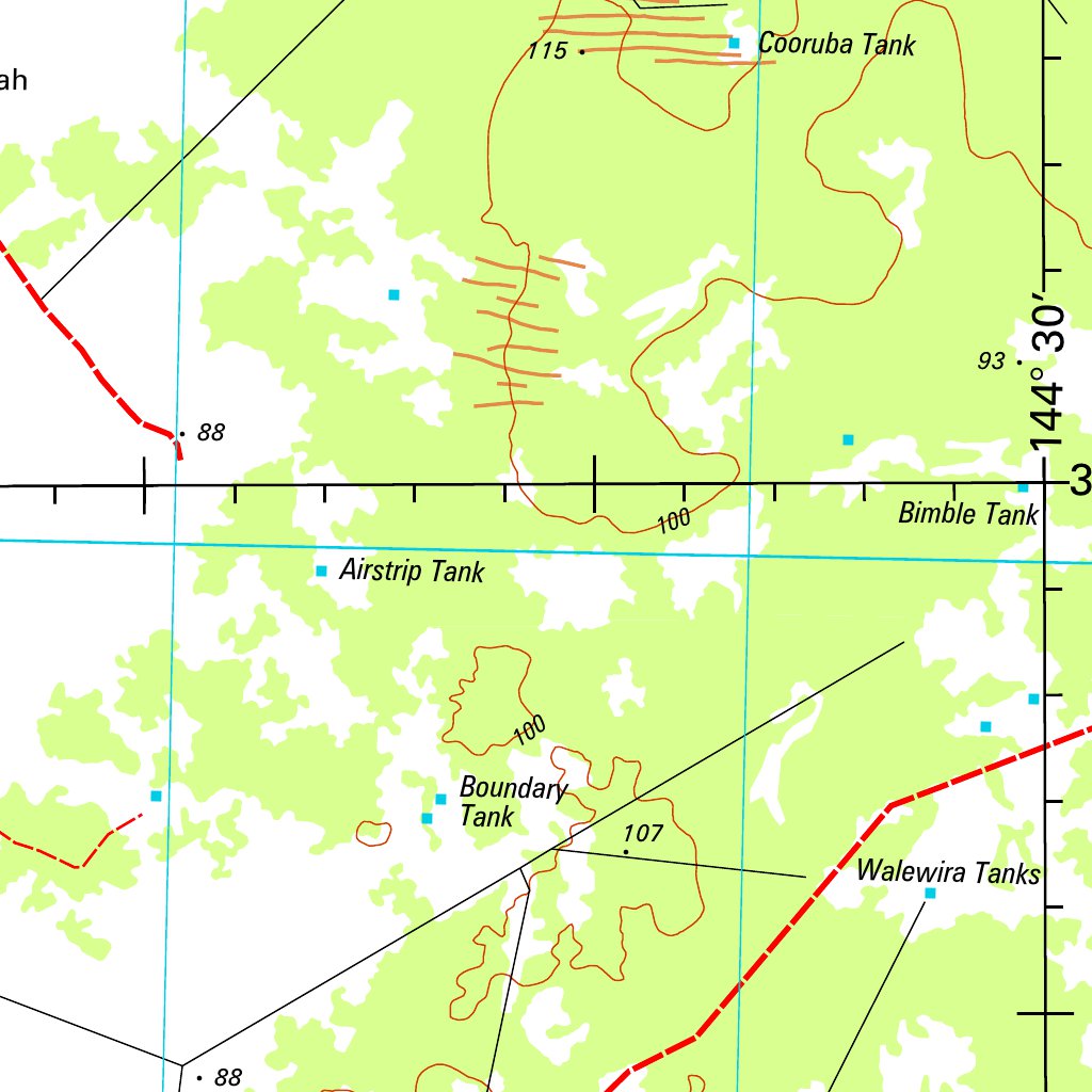 Ivanhoe SI55 - 01 Map by Geoscience Australia | Avenza Maps