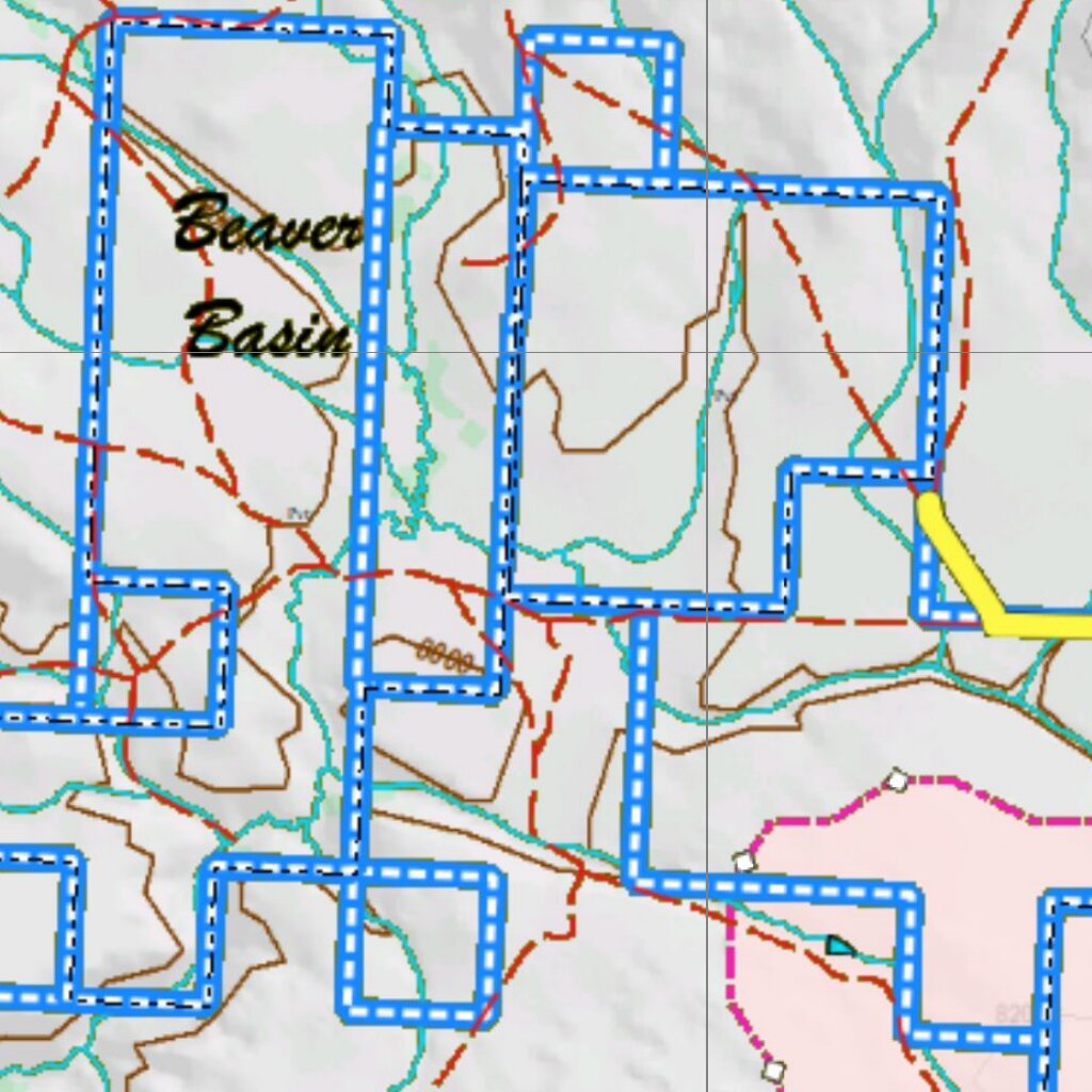 Colorado Unit 201 Recommended Archery Areas Map by HuntAI | Avenza Maps
