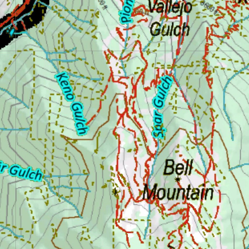 Colorado Unit 471 Second Rifle Recommendations Map by HuntAI | Avenza Maps