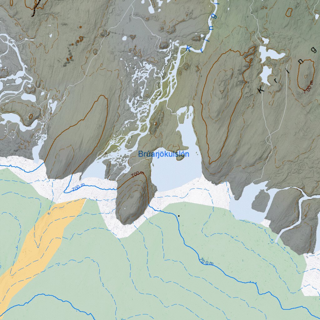 Ískort 2024 - 1:100.000 - Askja Map by Iskort.is | Avenza Maps