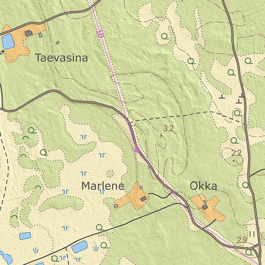 Telise küla / Tällnäs, Lääne-Nigula vald Map by Maa-amet | Avenza Maps
