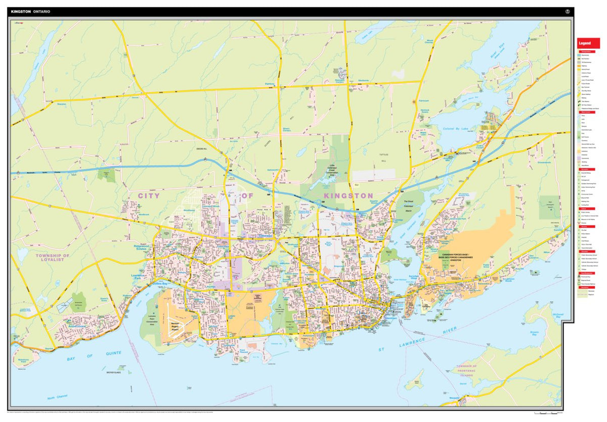 Kingston, ON Map by Mapmobility Corp. | Avenza Maps