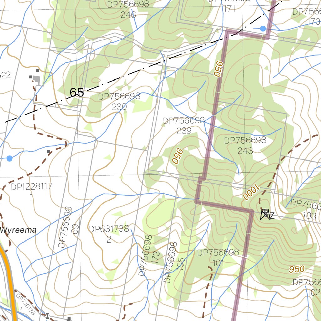 Cootralantra 8625-2N Map by NSW Government Spatial Services | Avenza Maps