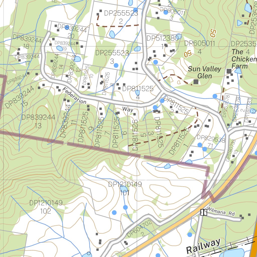 Telegraph Point 9435-2N Map by NSW Government Spatial Services | Avenza Maps
