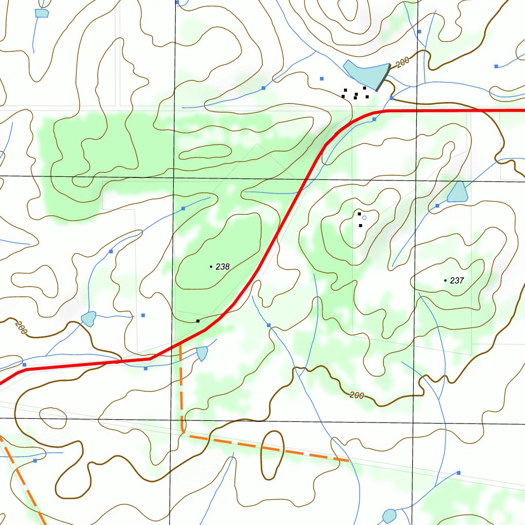 8025-2-S DEVENISH SOUTH Map by nswtopo | Avenza Maps
