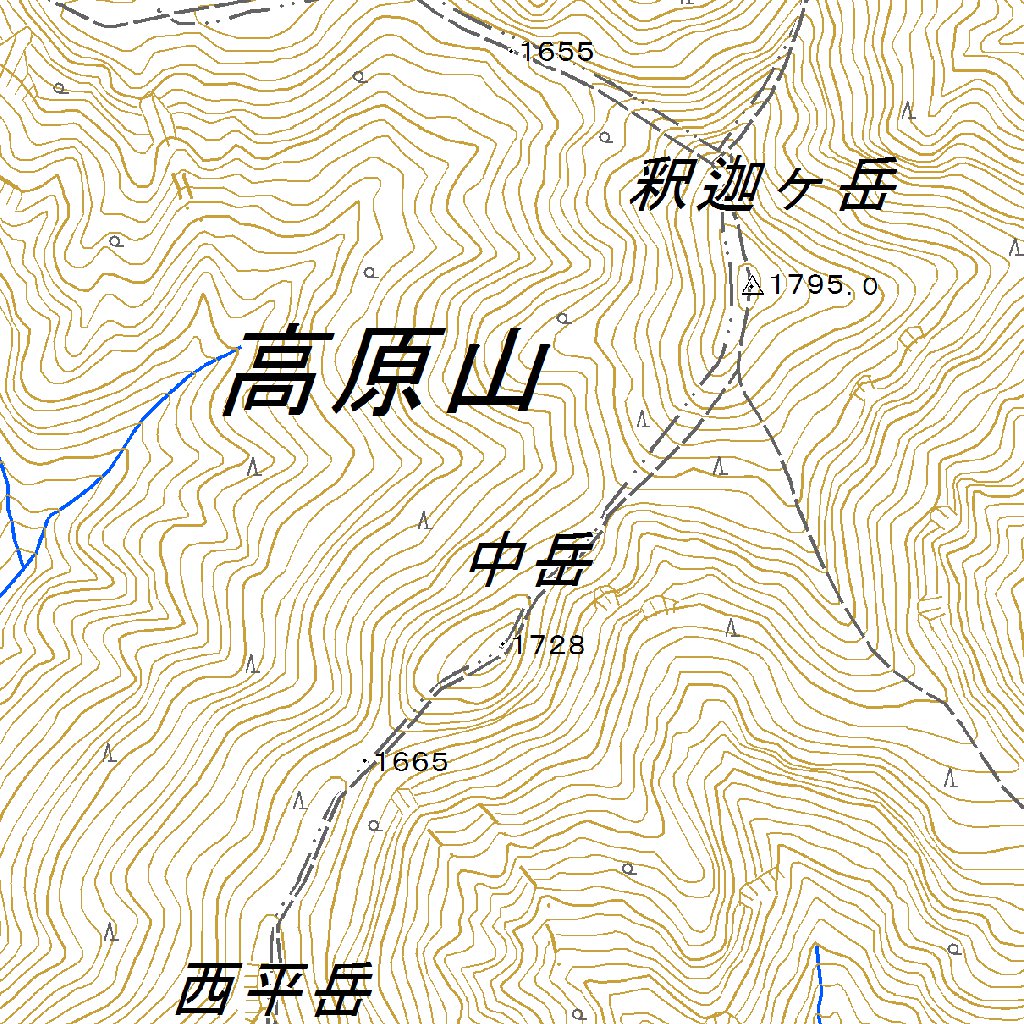 553926 高原山 （たかはらやま Takaharayama）, 地形図 Map by Pacific Spatial Solutions, Inc. | Avenza Maps