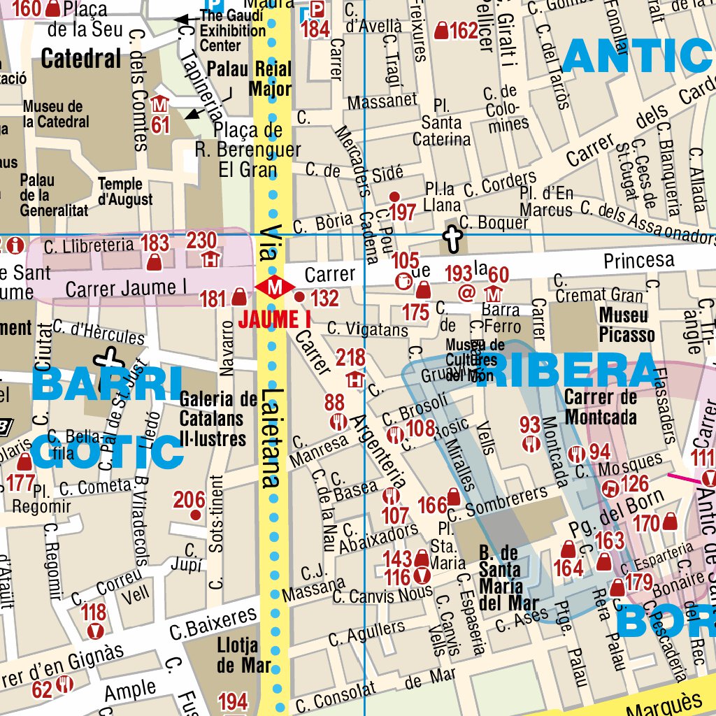 Citymap Barcelona 2019 (PLUS) Map by Reise Know-How Verlag Peter Rump GmbH | Avenza Maps