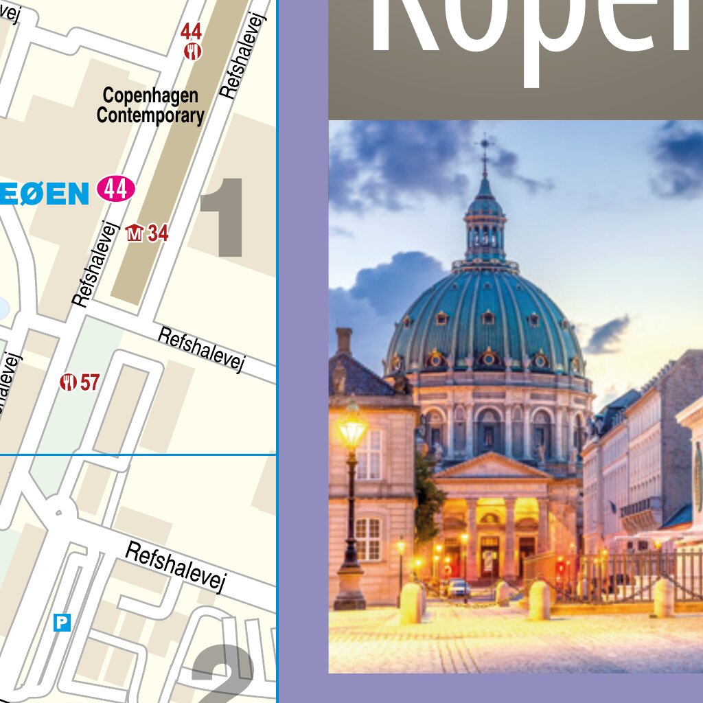 Citymap Copenhagen PLUS 2025 Map by Reise Know-How Verlag Peter Rump GmbH | Avenza Maps