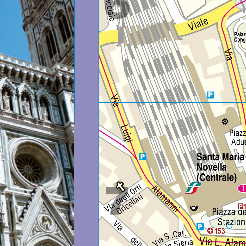 Citymap Florence 2019 Map by Reise Know-How Verlag Peter Rump GmbH | Avenza Maps