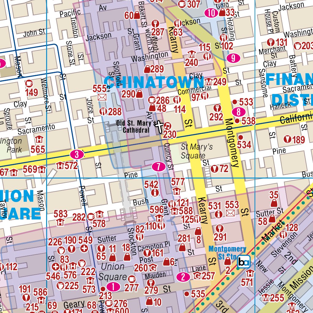 Citymap San Francisco Plus Map by Reise Know-How Verlag Peter Rump GmbH | Avenza Maps