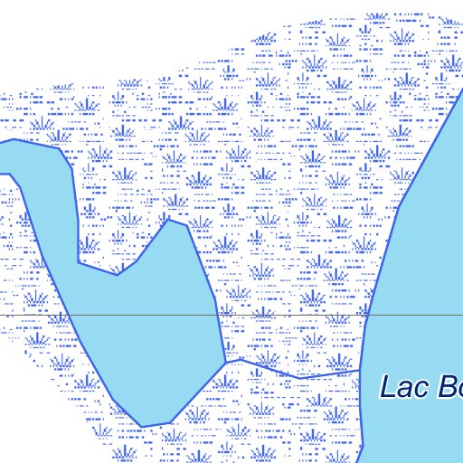 Lac Cerné (Mastigouche) Map by Sepaq | Avenza Maps
