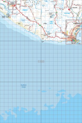 Map 536B - Spatial Vision's VicMap Book (South West Edition 8, 2024 - 100K Series) by Spatial ...