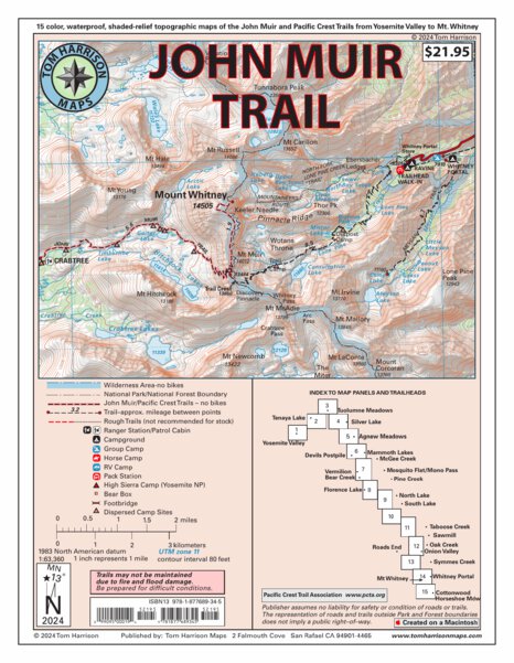 JMTCover Map by Tom Harrison Maps | Avenza Maps