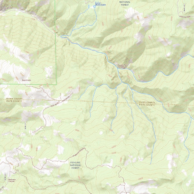 Adelaide Rendezvous - Marysvale - Paiute Trail UT Map by Trusted Trail Maps Inc. | Avenza Maps