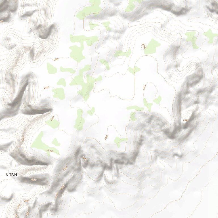 Crocodile Trail Loop - Kanab - Kane CO UT Map by Trusted Trail Maps Inc. | Avenza Maps